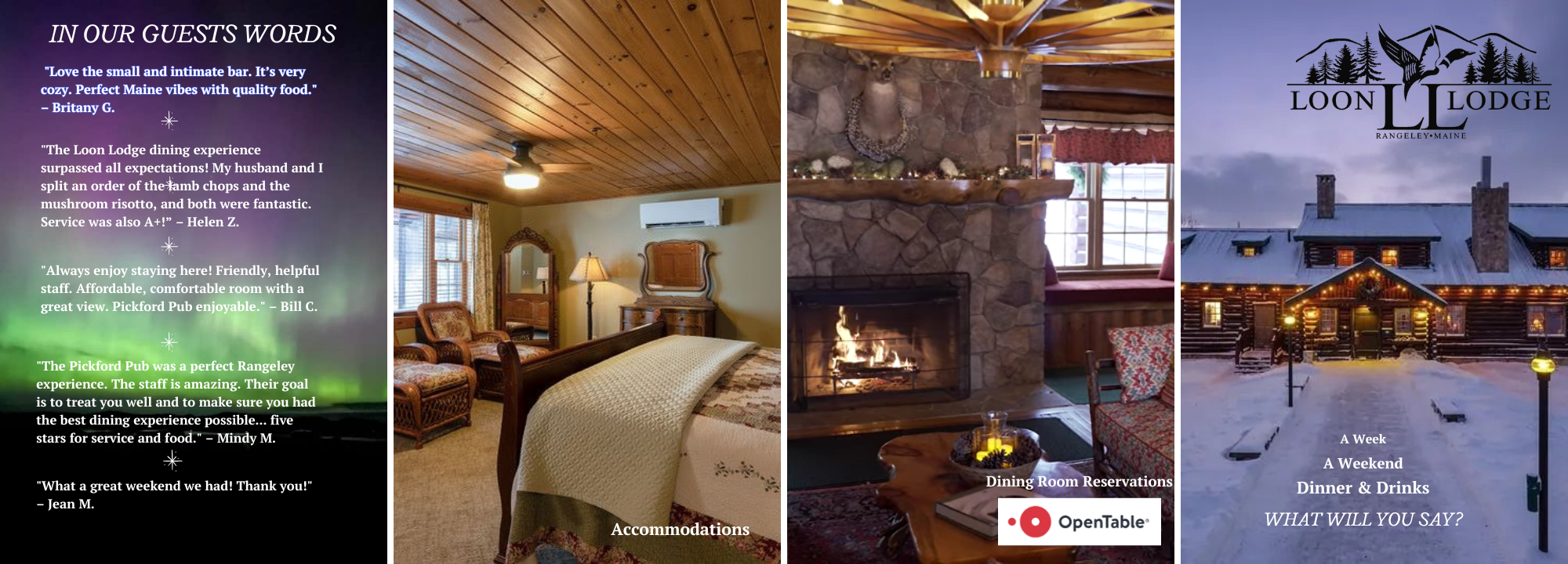 Loon Lodge Inn - on Rangeley Lake, Maine