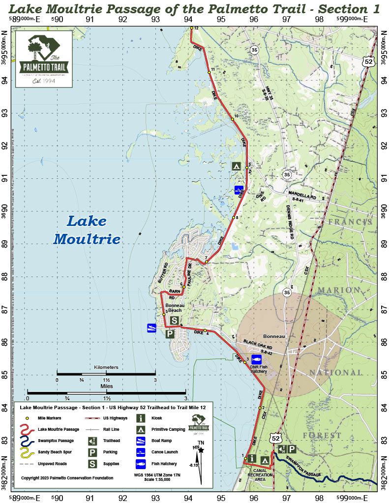 Lake Moultrie Passage - The Palmetto Trails