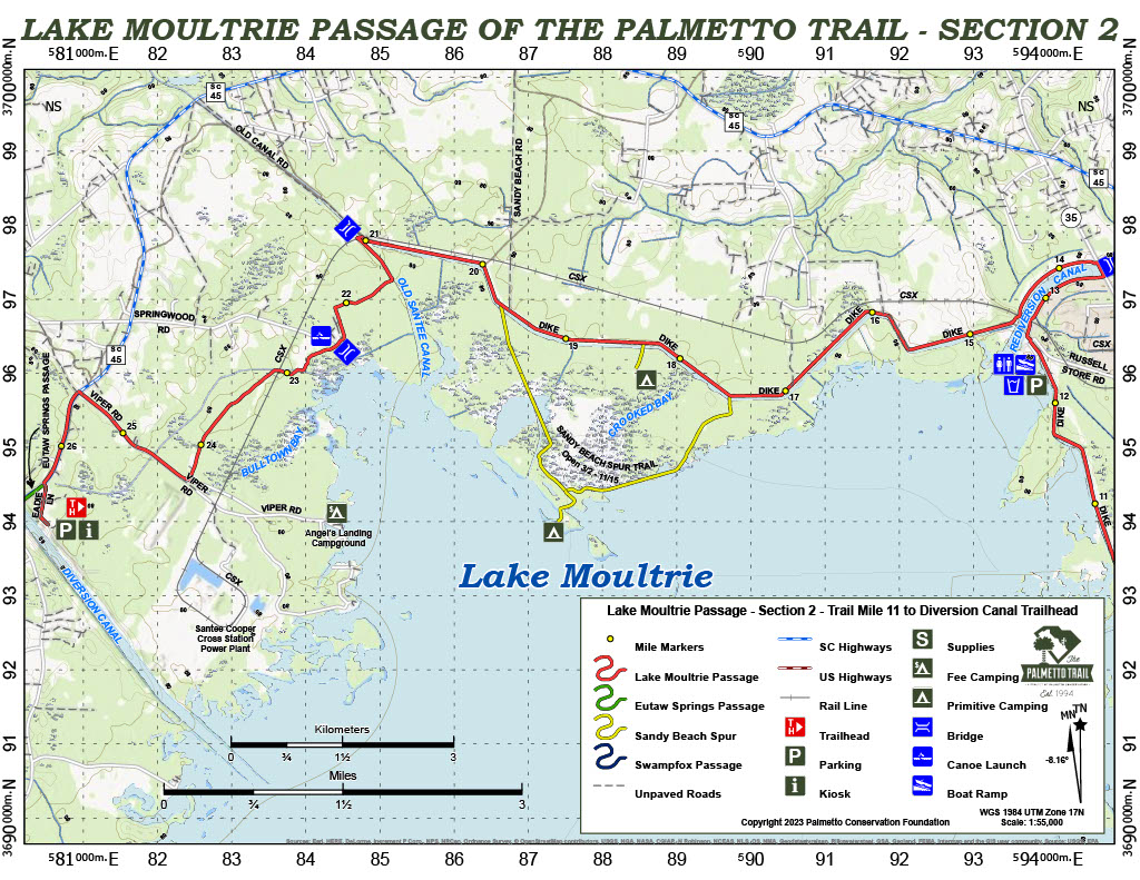 Lake Moultrie Passage - The Palmetto Trails